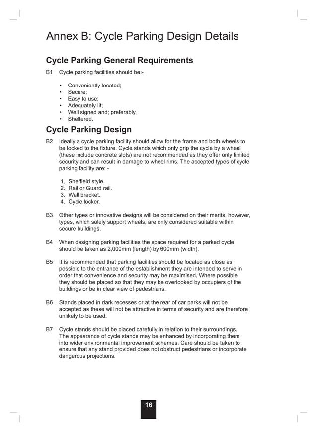 Parking standards | PDF