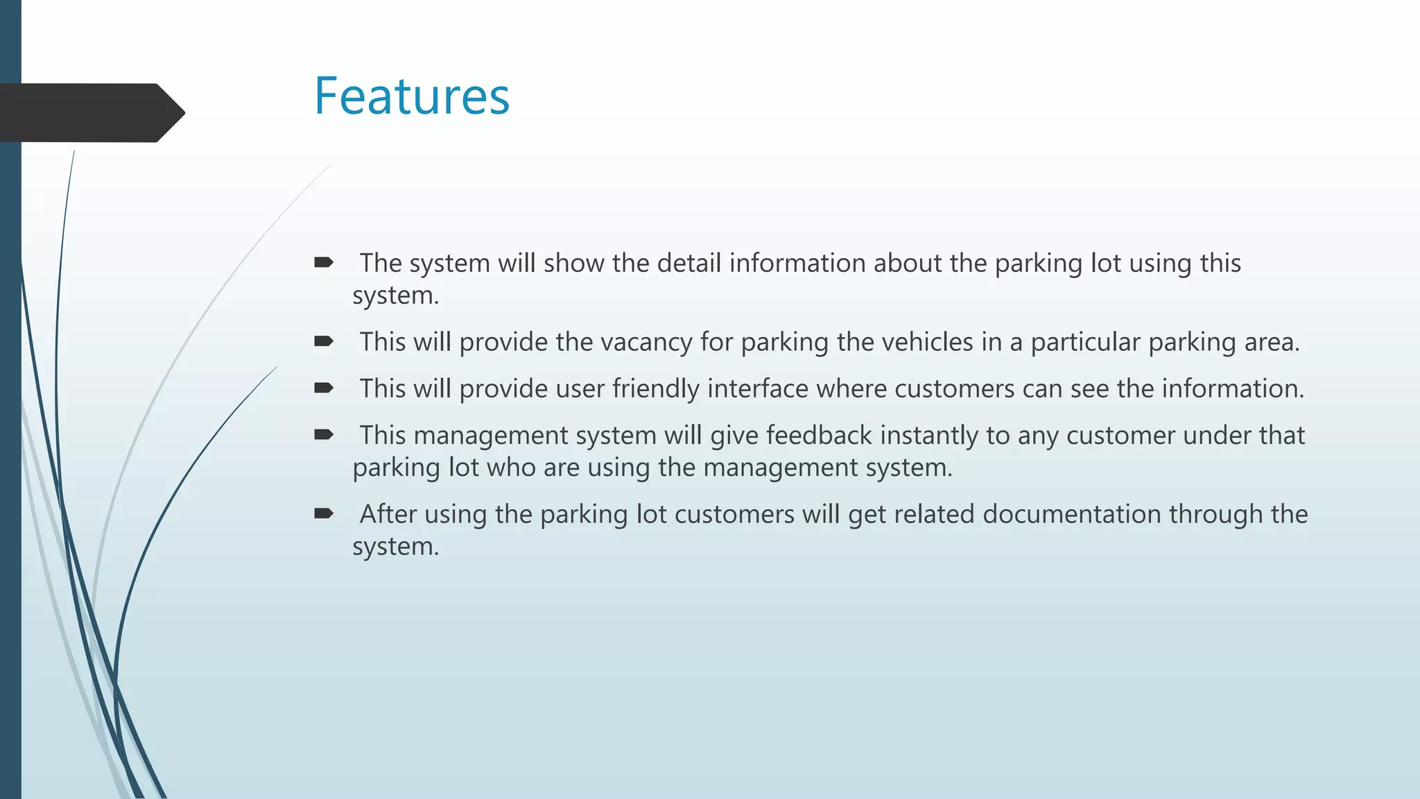 Parking allocation system | PPTX