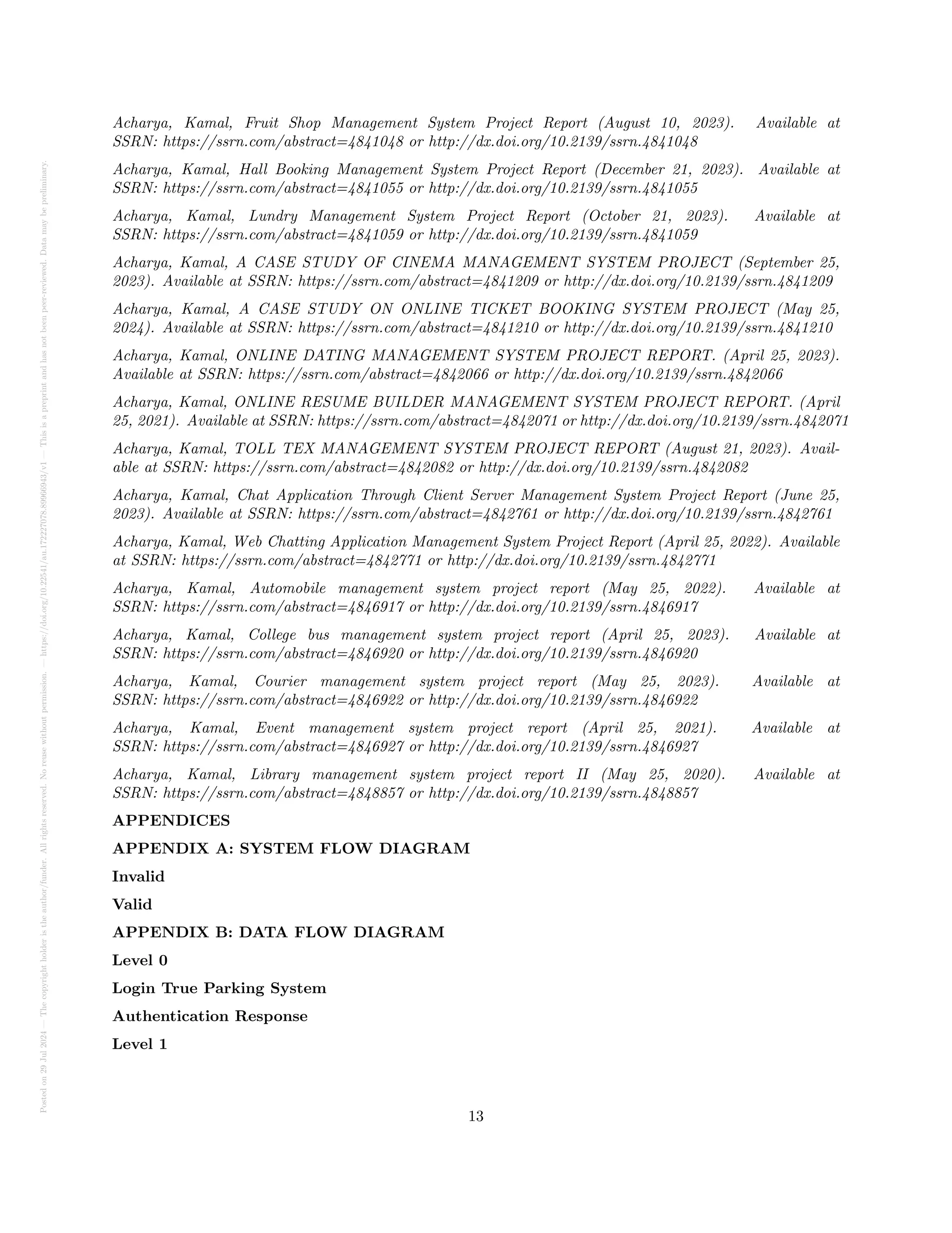 Parking allotment system project report..pdf