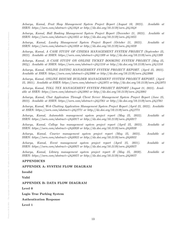 Parking allotment system project report..pdf