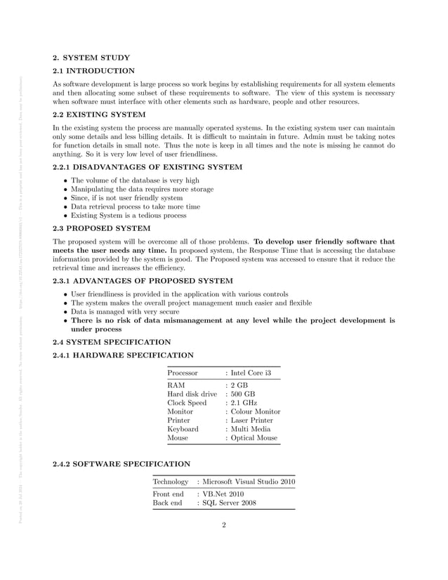Parking allotment system project report..pdf