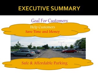 Marketing Plan of Parking Space App - The ParkingBOT | PPTX