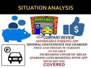 Marketing Plan of Parking Space App - The ParkingBOT | PPTX