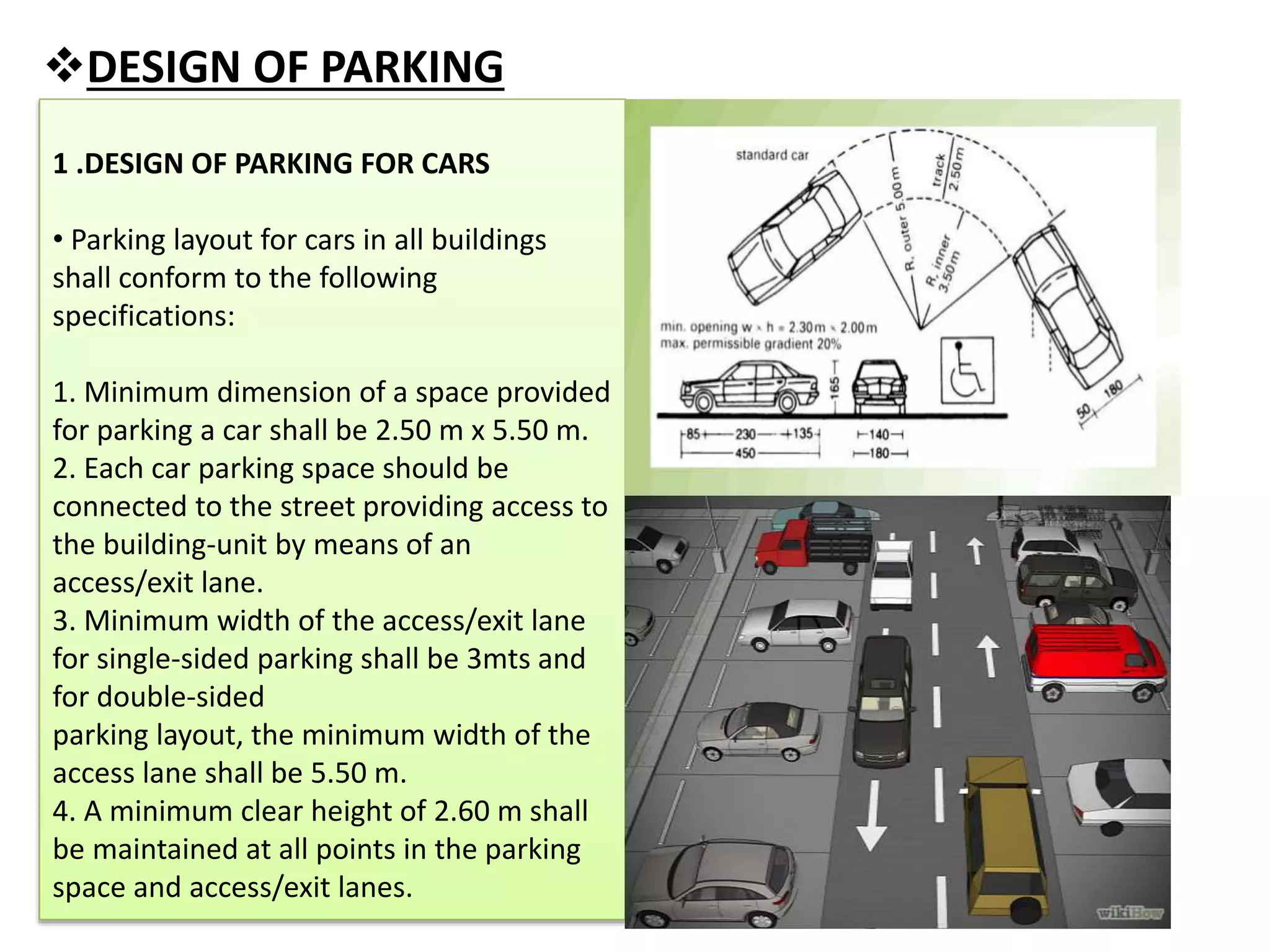 Parking guidelines.(drashti) | PPTX