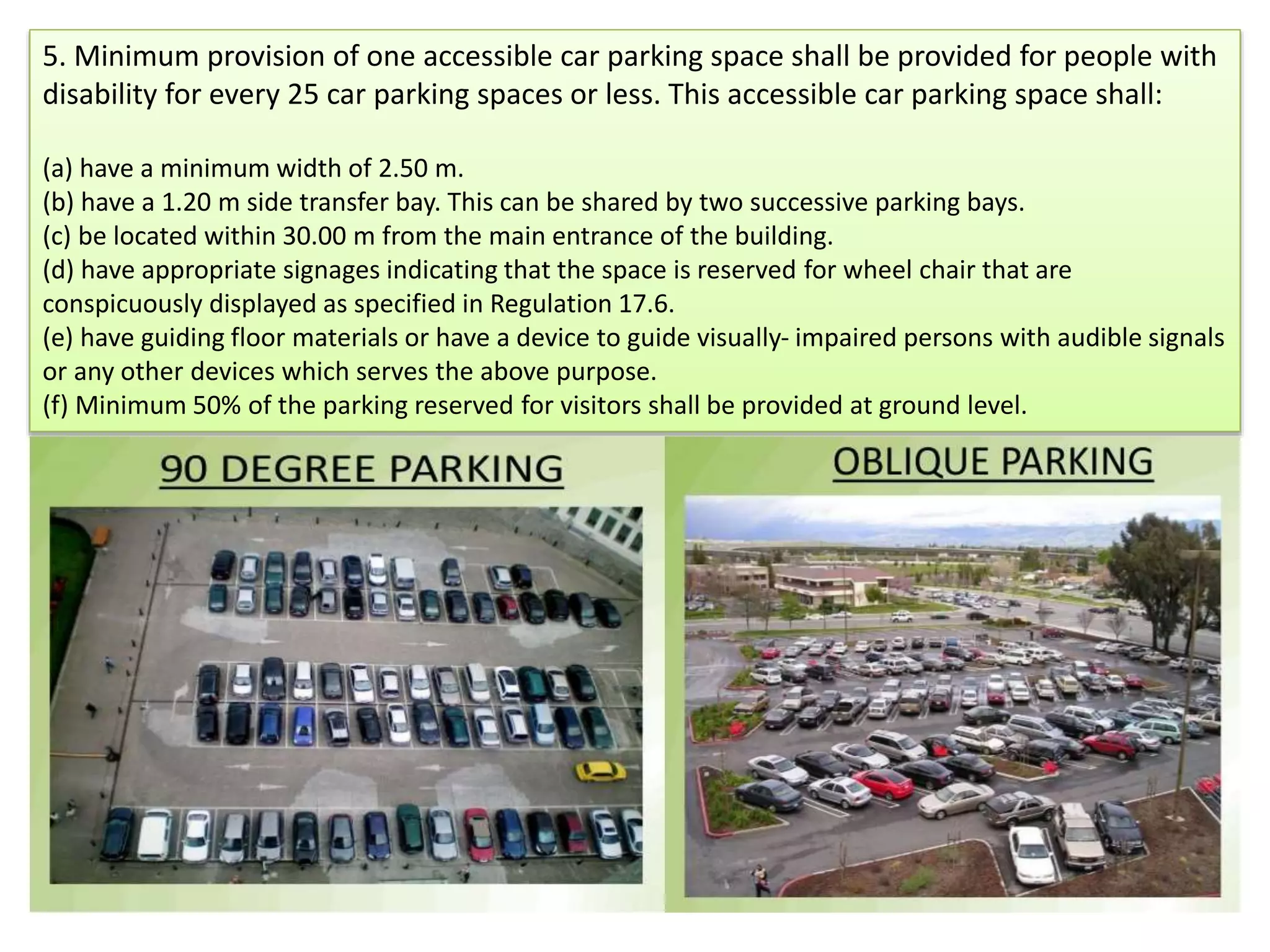 Parking guidelines.(drashti) | PPTX