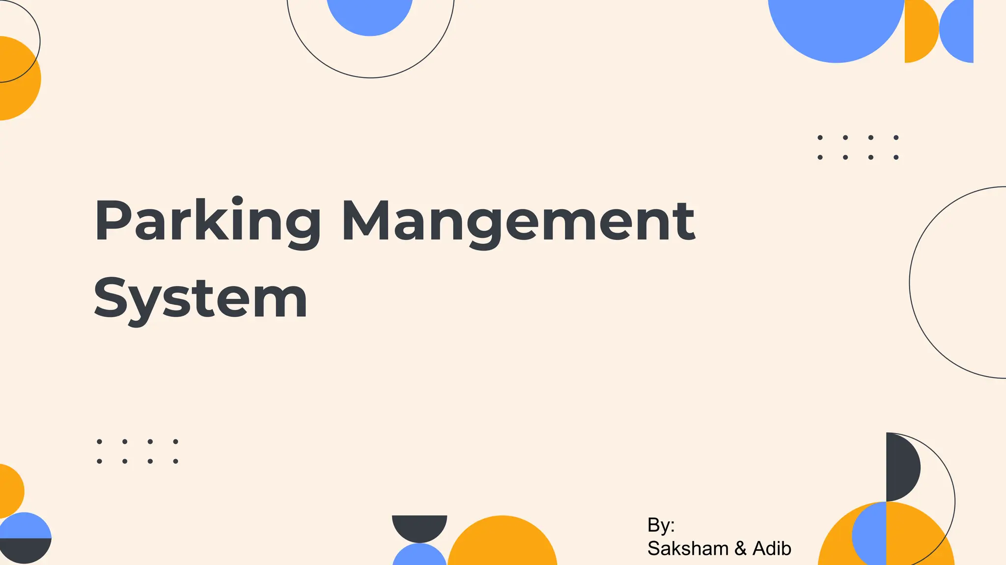 Parking Mangement system presentation.pptx