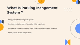 Parking Mangement system presentation.pptx