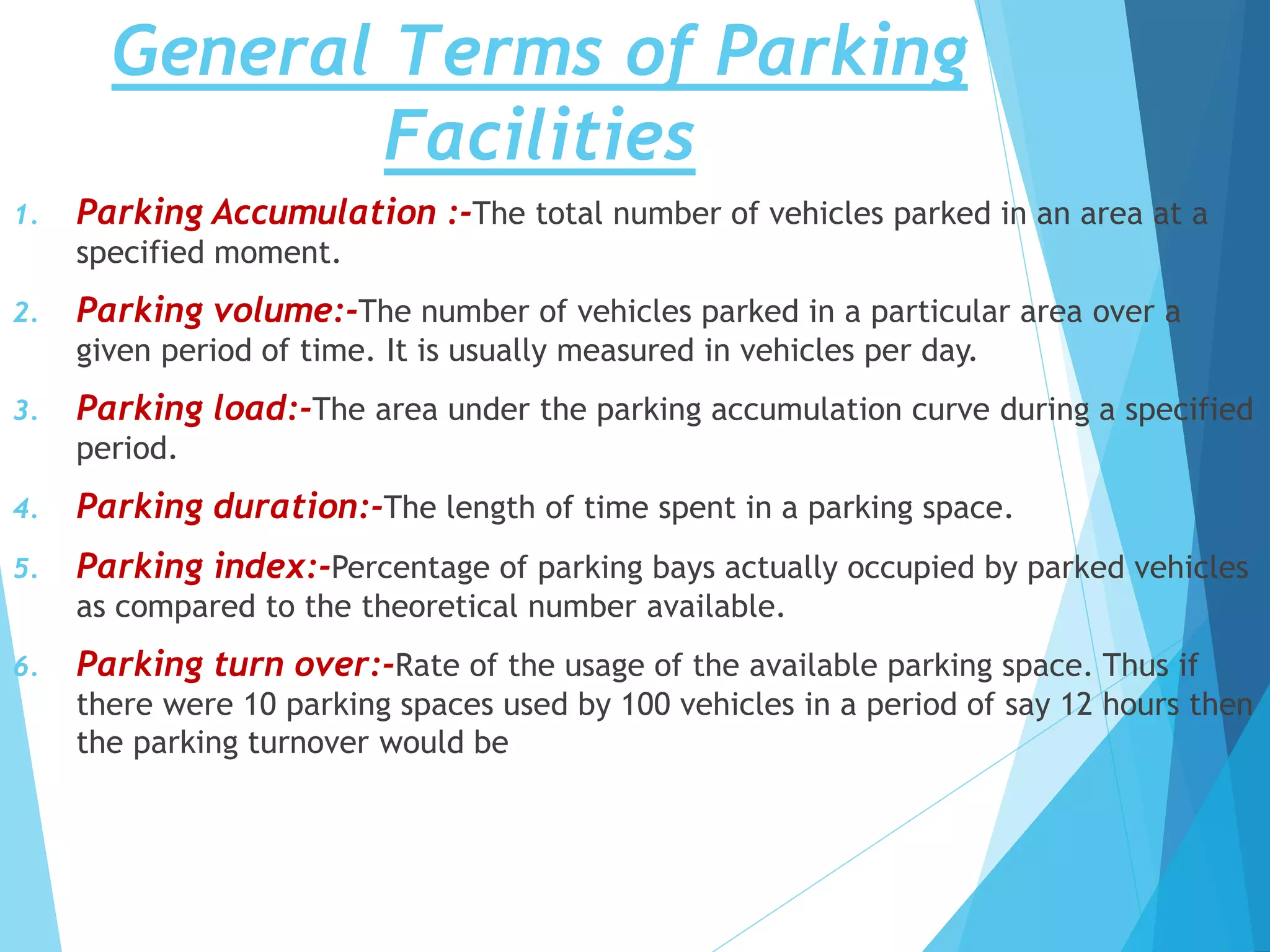 Parking problems | PPTX