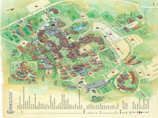 Ithaca College Campus Map