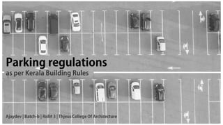 Parking regulations KMBR | PDF