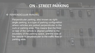 PARKING RESEARCH in university of Gujrat | PPT