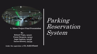 Parking Reservation System_ final (2).pptx | Technology & Computing