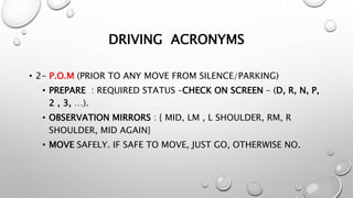 Parking rules to pass rta parking test | PPTX