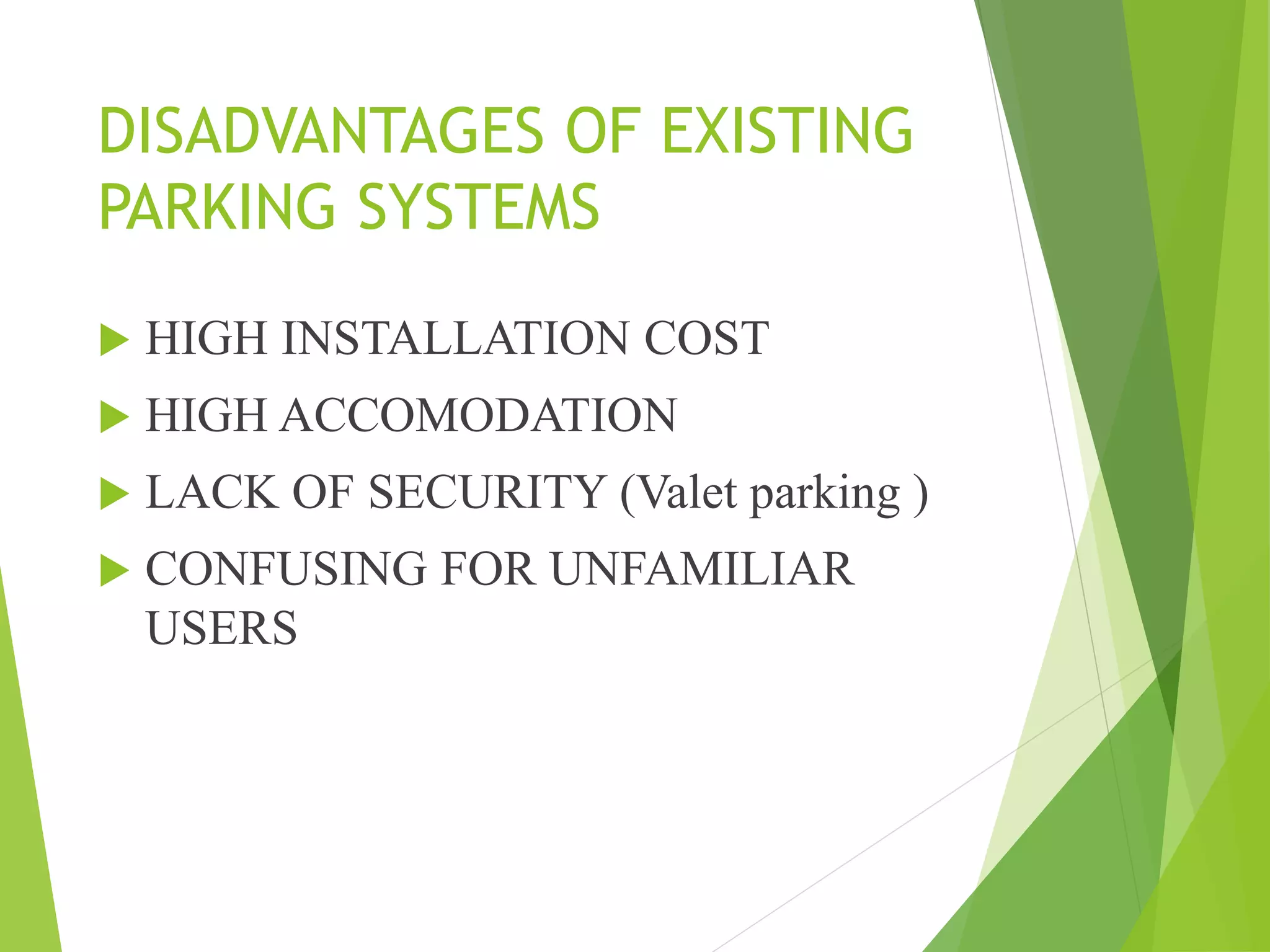 Parking System.pptx | Auto Technology | Automotive