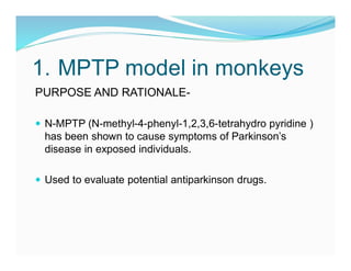 screening model of Parkinson's disease | PDF