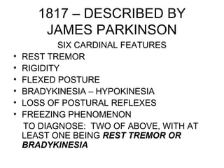 Parkinson's disease | PPT