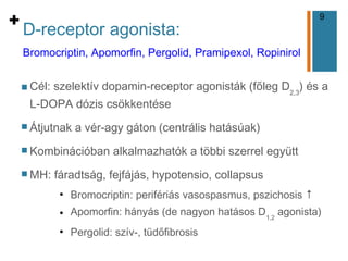 Parkinson kór gyógyszertan | PDF