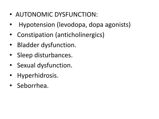 Hypokinetic Movement Disorders - Parkinson disease | PPT