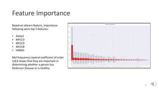 Parkinson disease classification recorded v2.0 | PPTX
