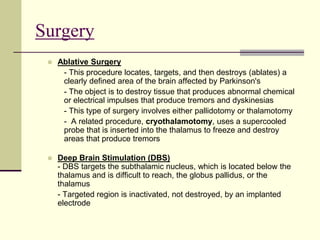 Parkinson disease pd | PPT