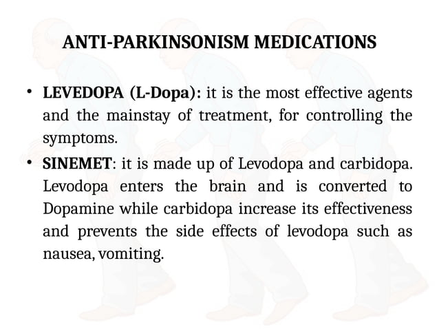 Parkinson disease Clinical Manifestations and Treatment | PPTX