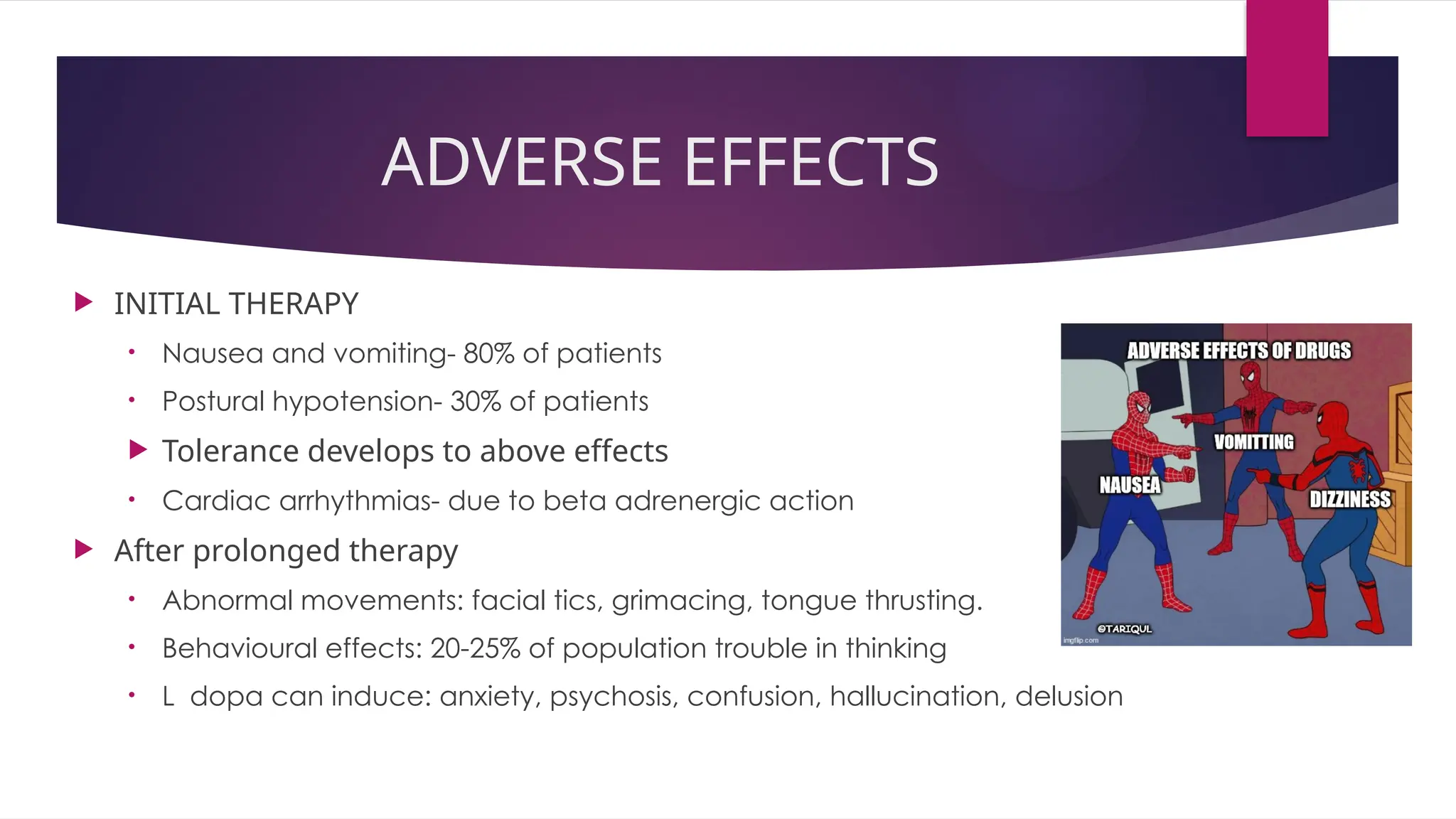 Antiparkinsonian drugs their Mechanism of action, Pharmacokinetics and ...