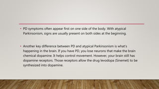 Parkinsonism | PPT