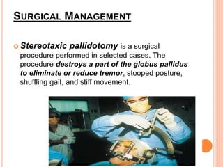 Parkinsonism and nursing care | PPT