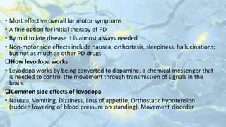 Parkinsonism | PPTX