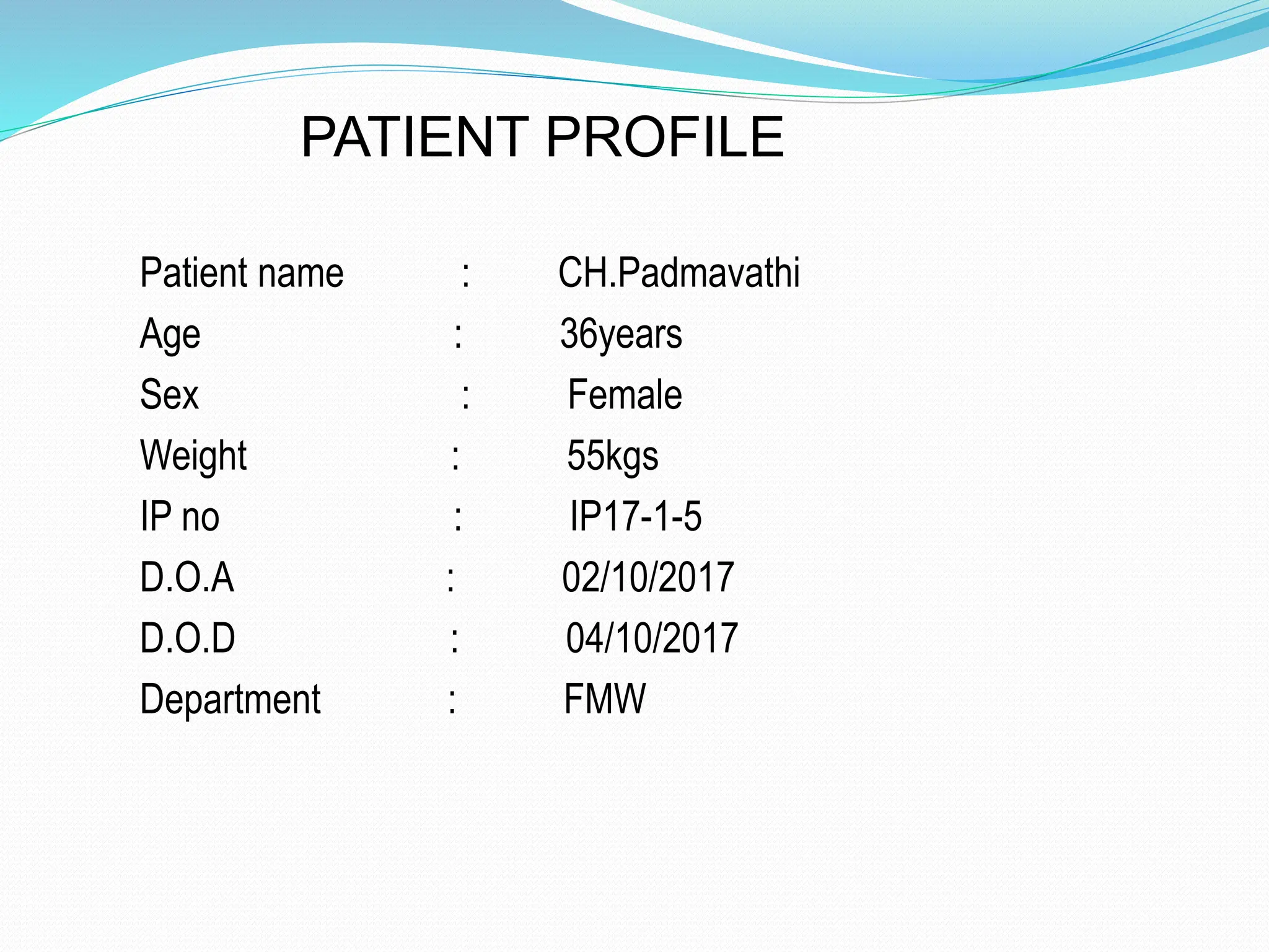 Case Presentation Of Parkinsons Disease Ppt
