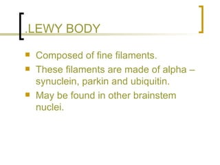 Parkinsonism And Motor Disorders | PPT | Brain and Nervous System ...