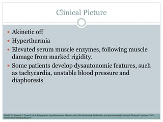 Parkinsonism Hyperpyrexia Syndrome and Dyskinesia Hyperpyrexia Syndrome ...