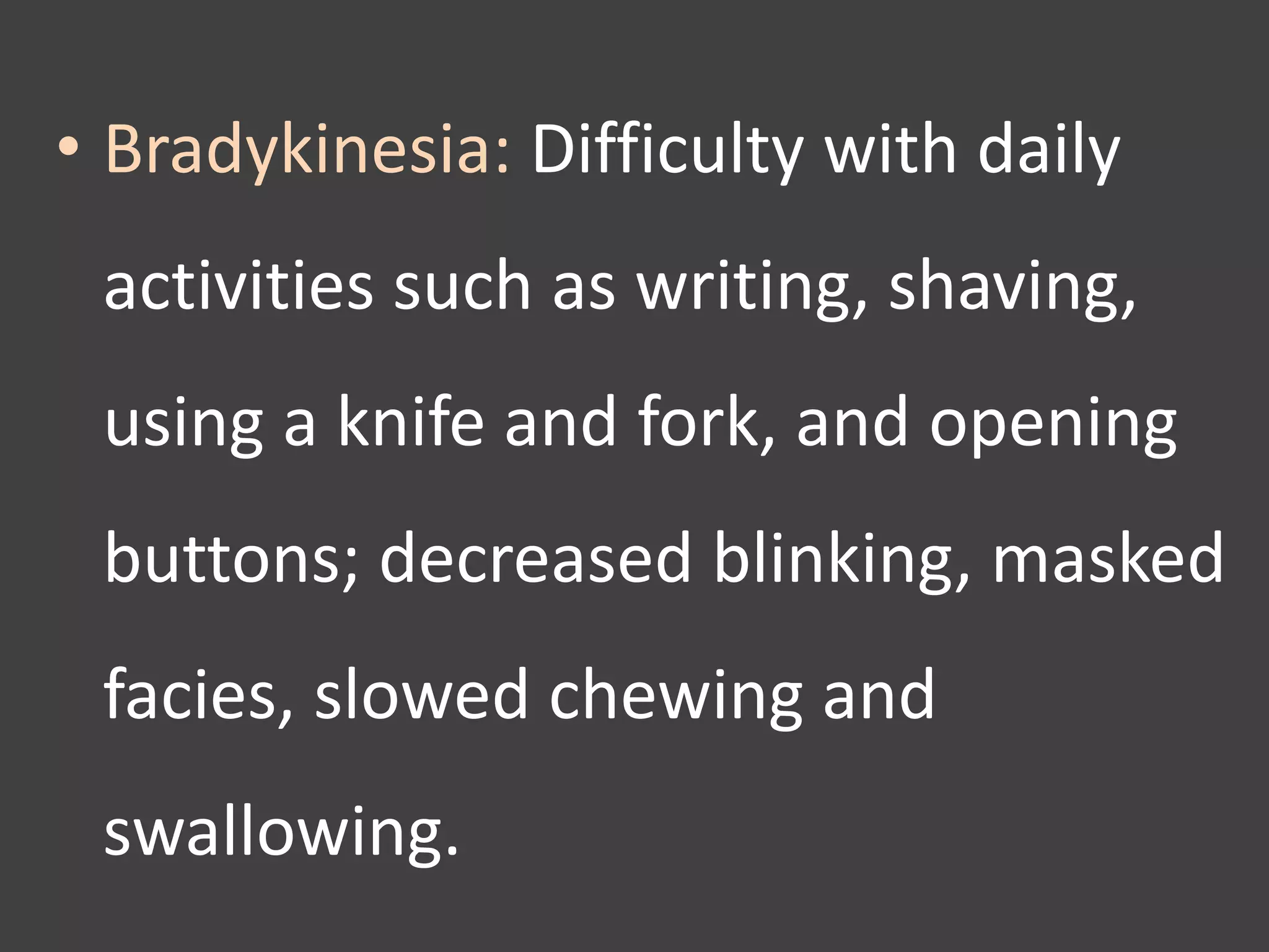 Parkinsonism Disease | PPTX | Brain and Nervous System Disorders ...