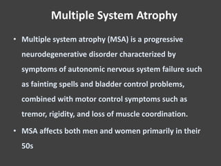 Parkinsonism Disease | PPTX | Brain and Nervous System Disorders ...