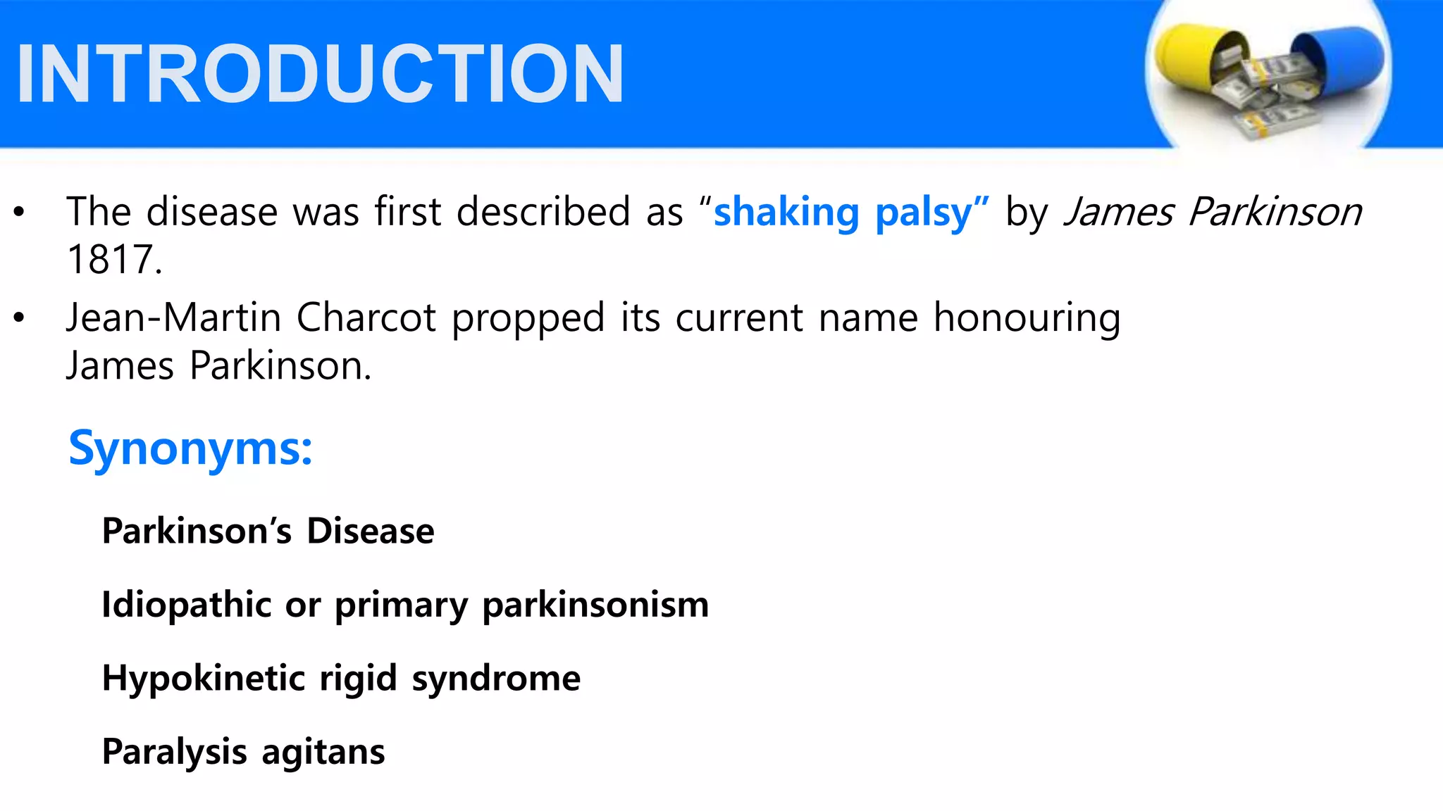 Parkinsonism, Parkinson’s Disease | PPTX