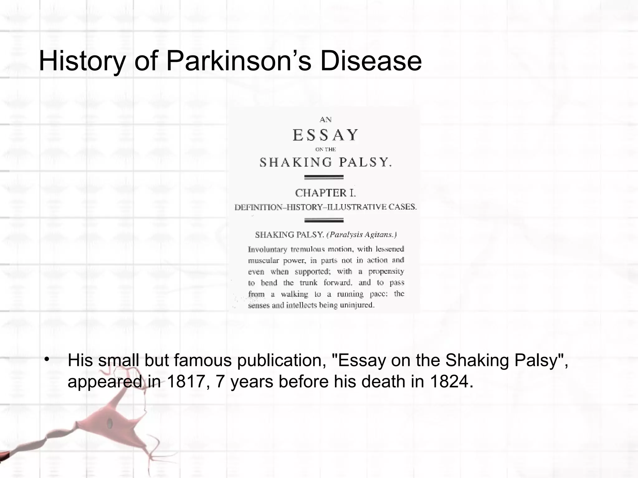 Parkinson’s disease | PPT