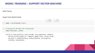 PARKINSON ML using machine learning and SVM | PPTX