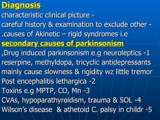 Parkinson’S Disease | PPT