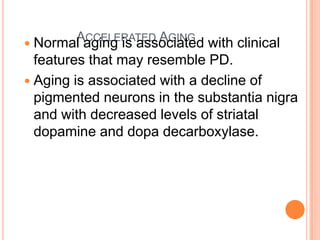 Parkinson’s disease | PPTX