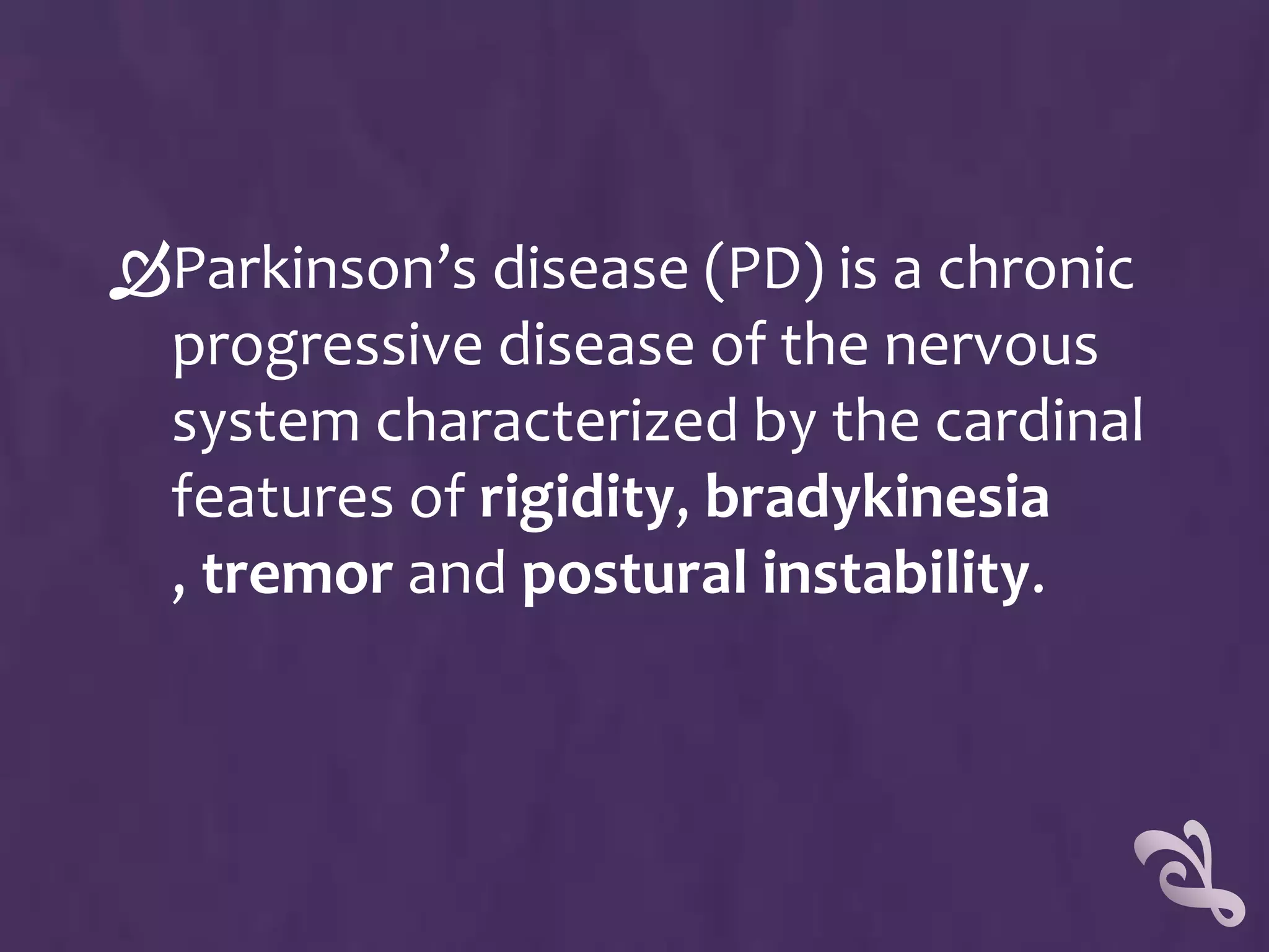 Parkinson's Disease | PPTX