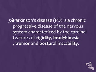 Parkinson's Disease | PPTX