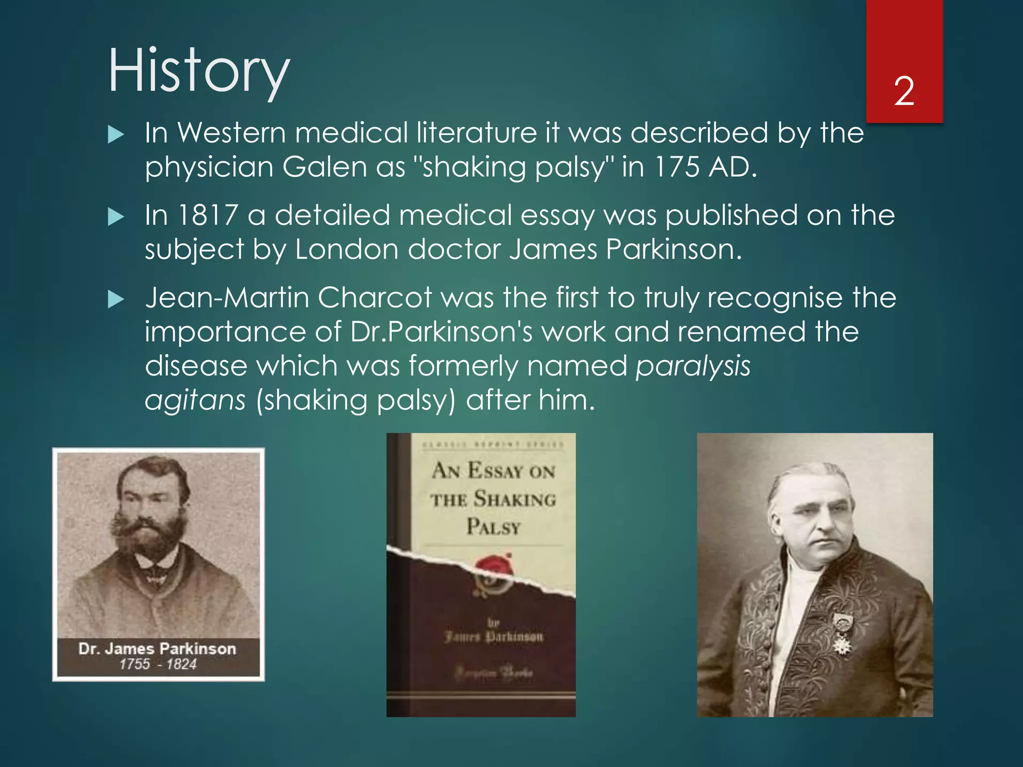 Parkinson’s disease | PPTX