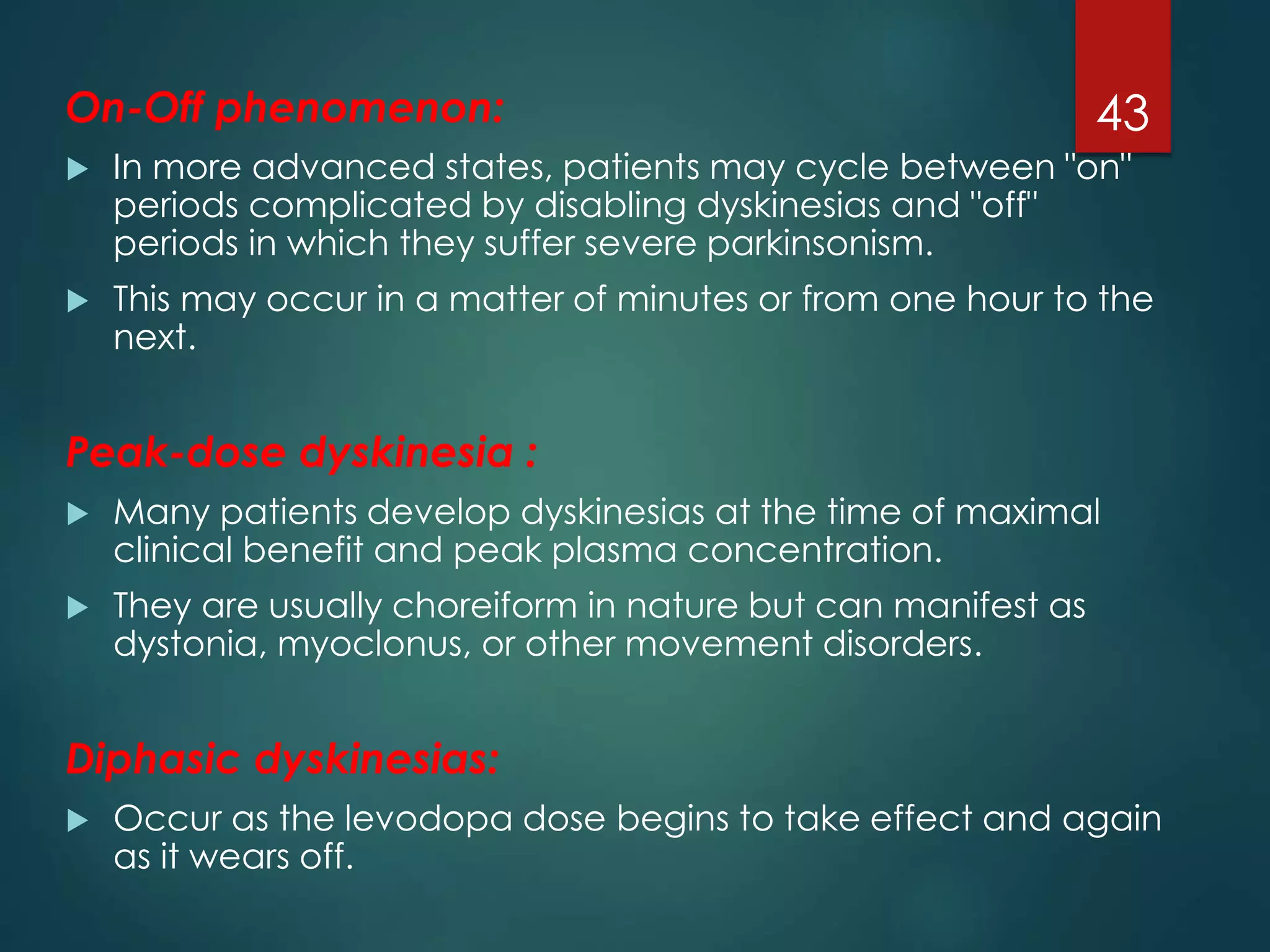 Parkinson’s disease | PPTX