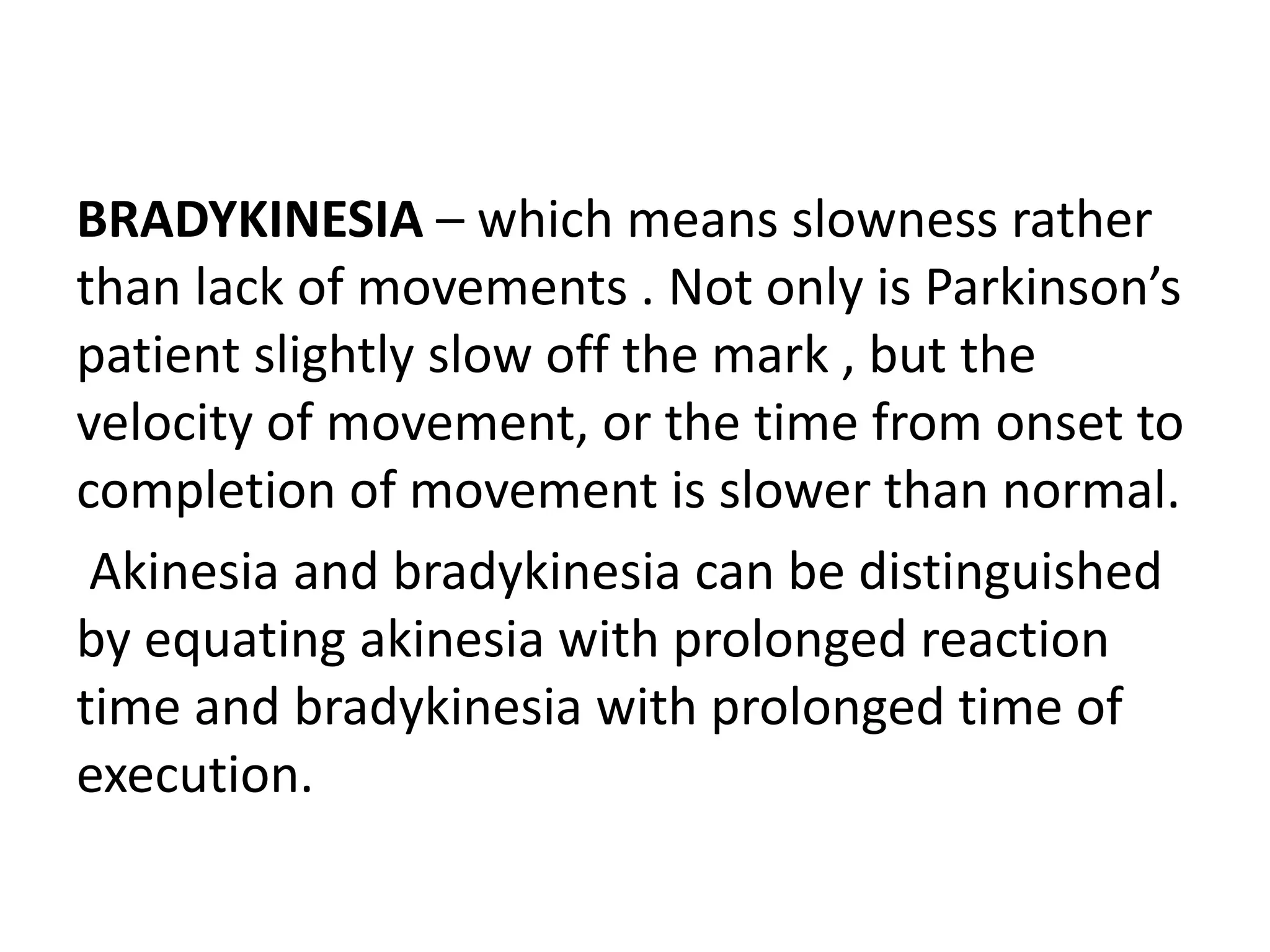Parkinson’s disease | PPTX
