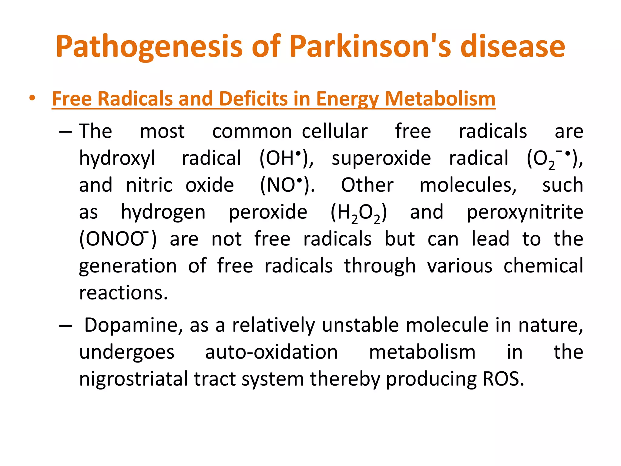Parkinson’s disease | PPTX
