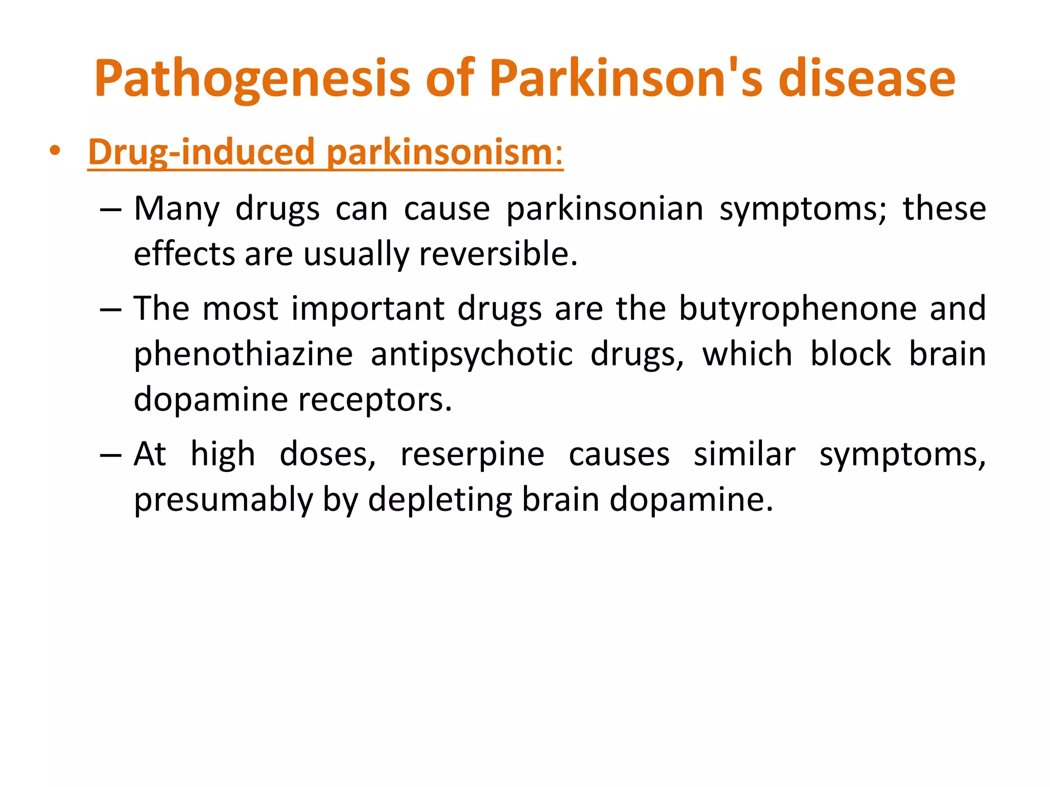 Parkinson’s disease | PPTX