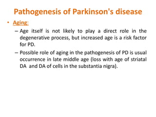 Parkinson’s disease | PPTX