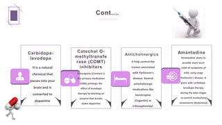 Parkinson's disease Seminar Presentation | PPTX