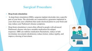 Parkinson's disease | PPTX