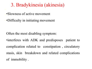 Parkinson's disease | PPTX